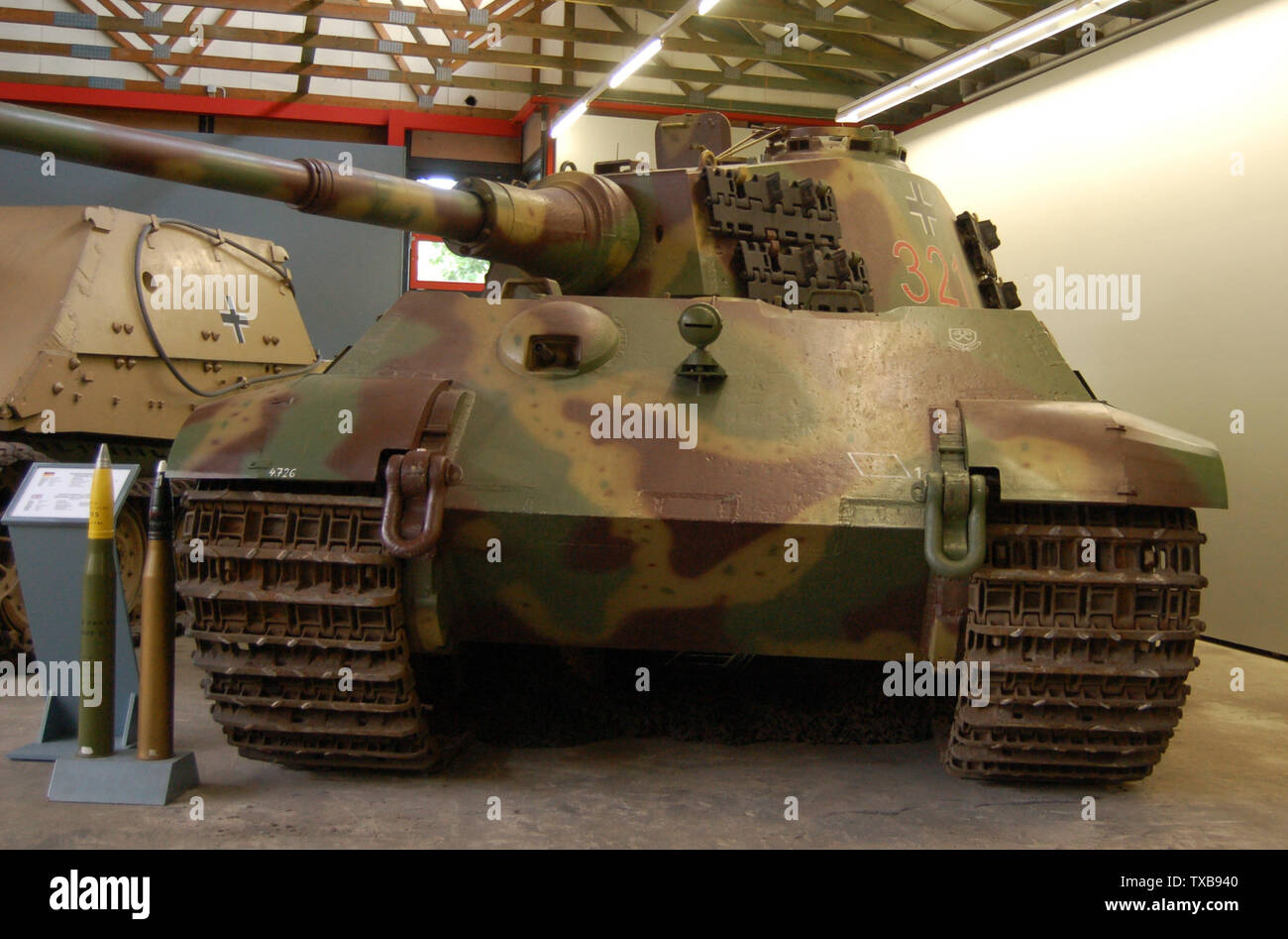 Panzerkampfwagen vi tiger ii Banque de photographies et d’images à ...