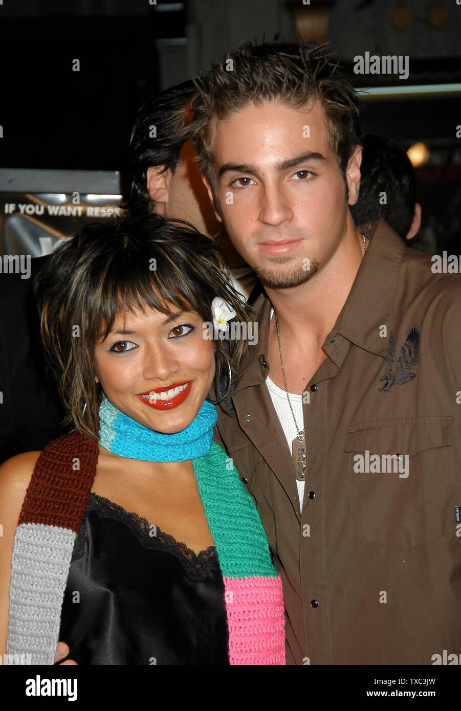 Wade Robson et petite amie Amanda Rodriguez lors de la première ...