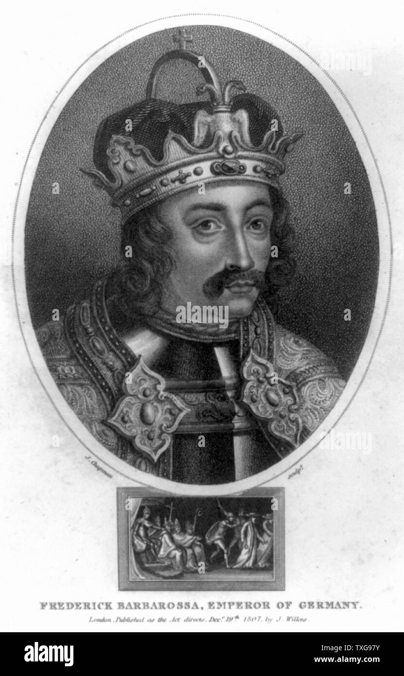 Portrait de frederick barbarossa Banque de photographies et d’images à ...