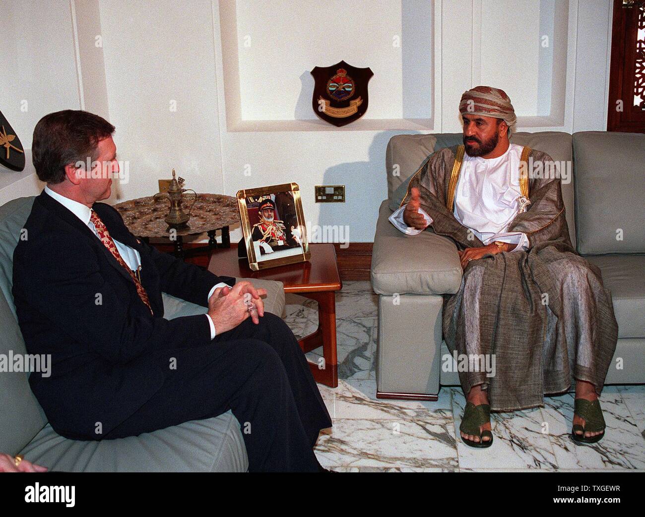 Sayyid badr bin saud al busaidi Banque de photographies et d’images à ...