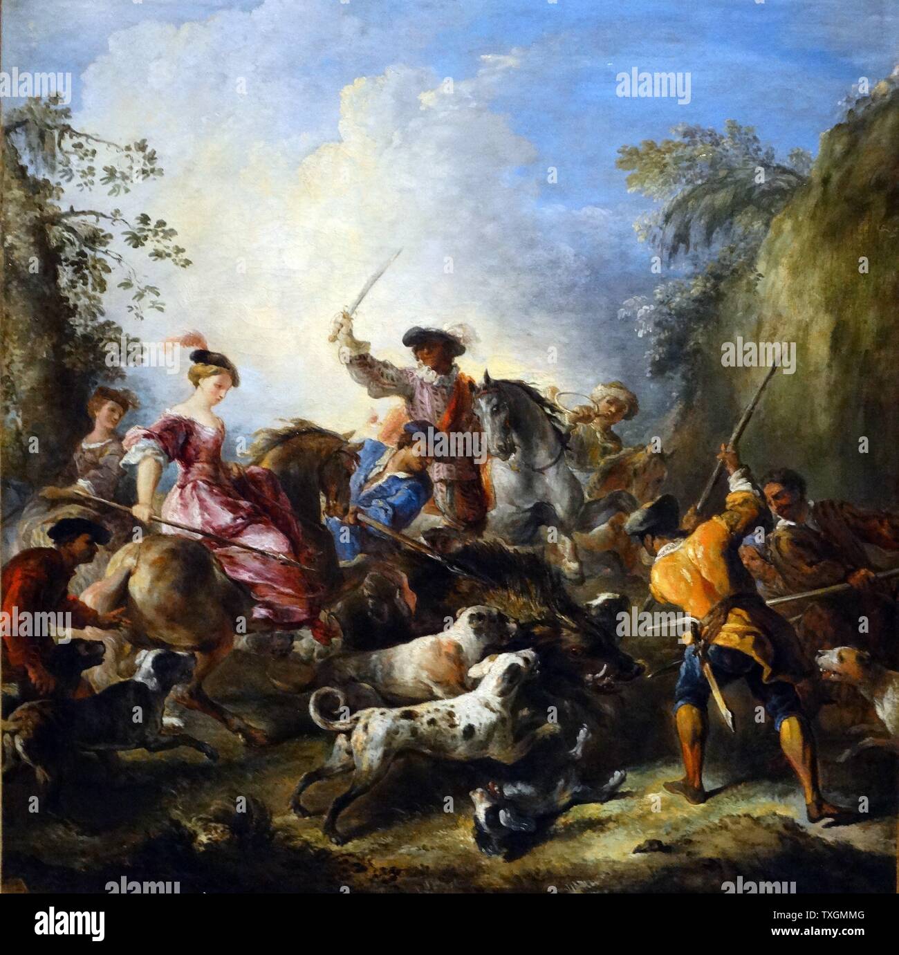 Peinture baroque française Banque de photographies et d’images à haute ...