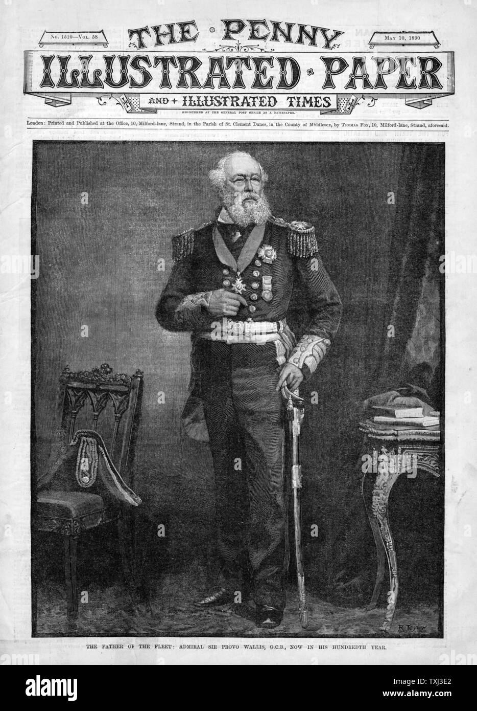 Amiral sir provo wallis Banque de photographies et d’images à haute ...
