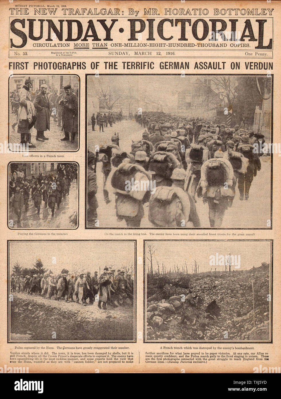 Bataille de la meuse 1916 Banque de photographies et d’images à haute ...