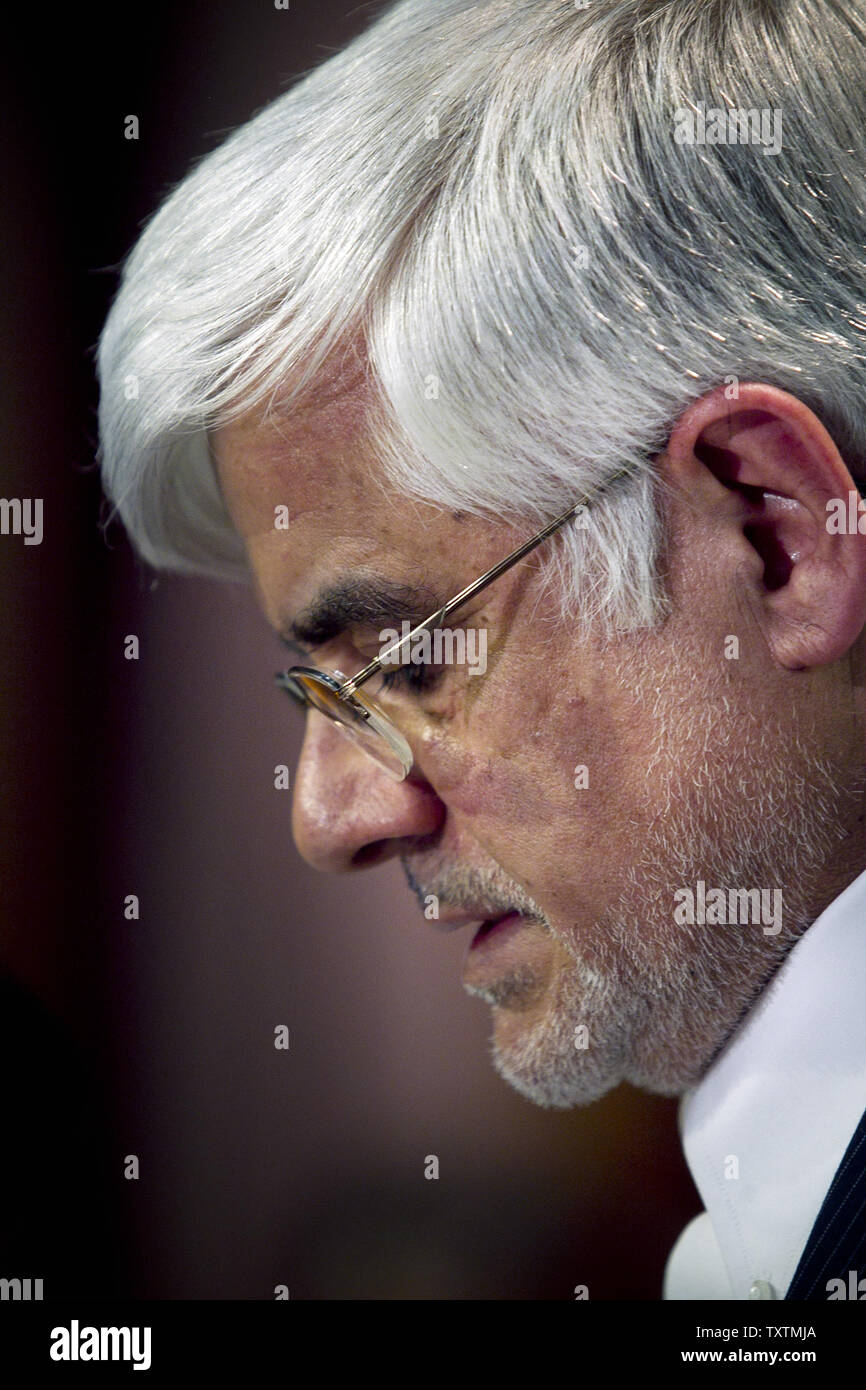 Politicien réformiste et ancien Vice-président Iranien Mohammad Reza ...