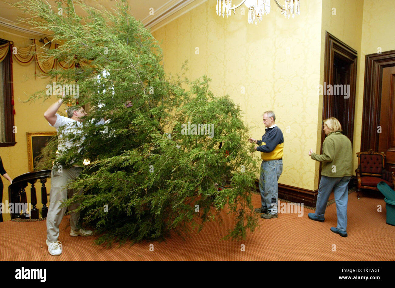Virginia Gov. Bob Holden et première dame Lori Hauser Holden obtenir de ...