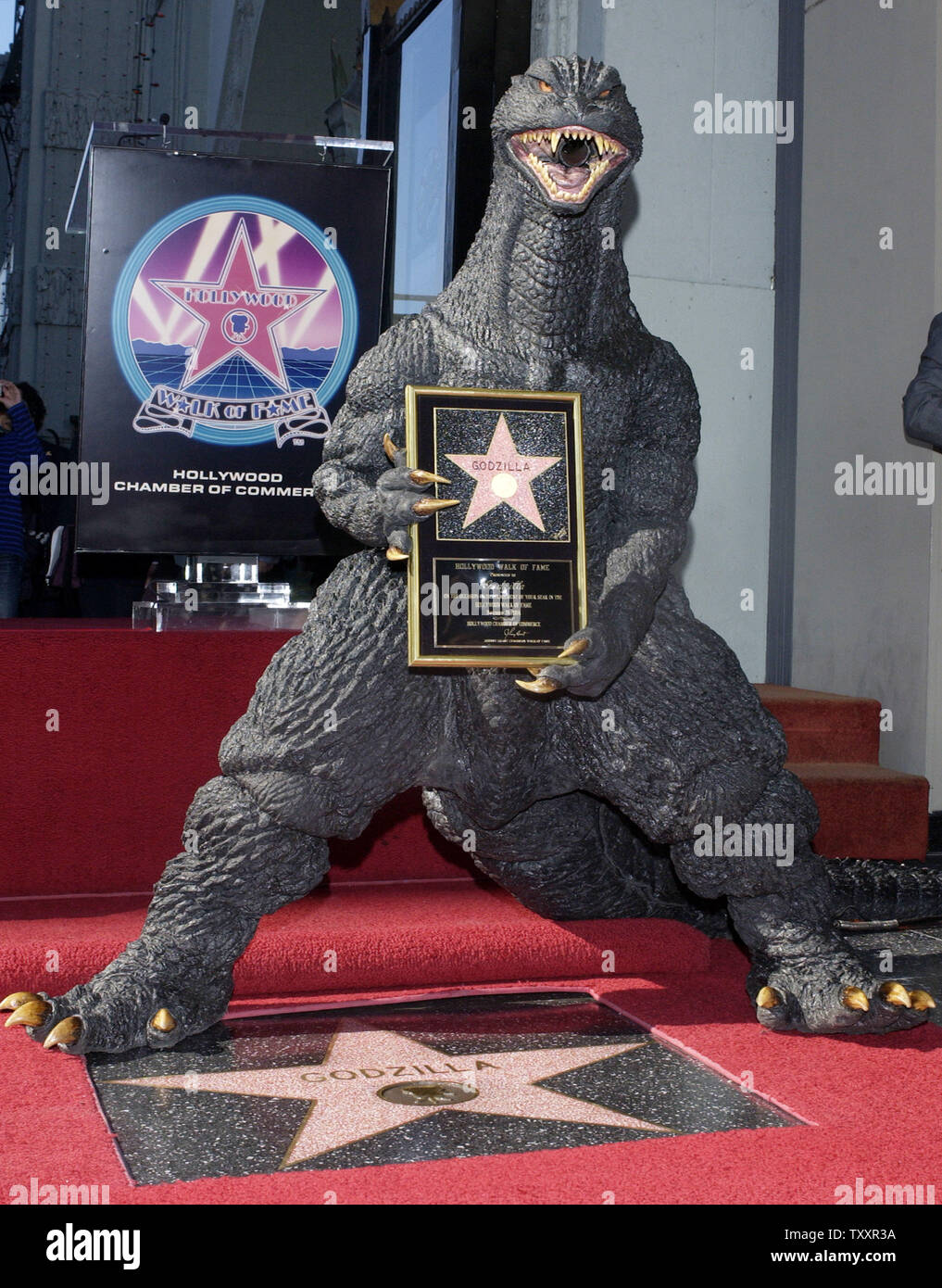 Godzilla walk of fame Banque de photographies et d’images à haute ...