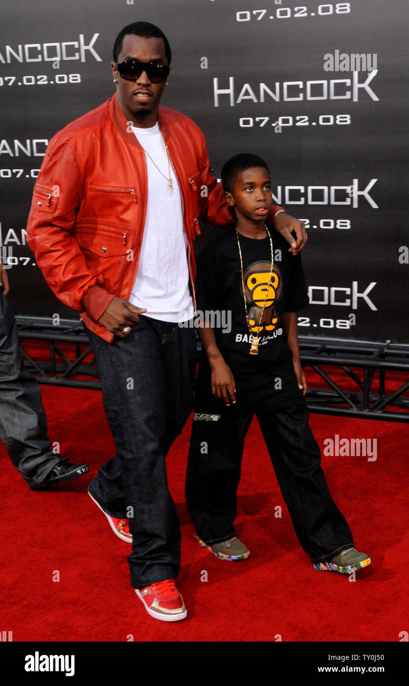 Sean 'Diddy' Combs et son fils Christian assister à la première du film ...