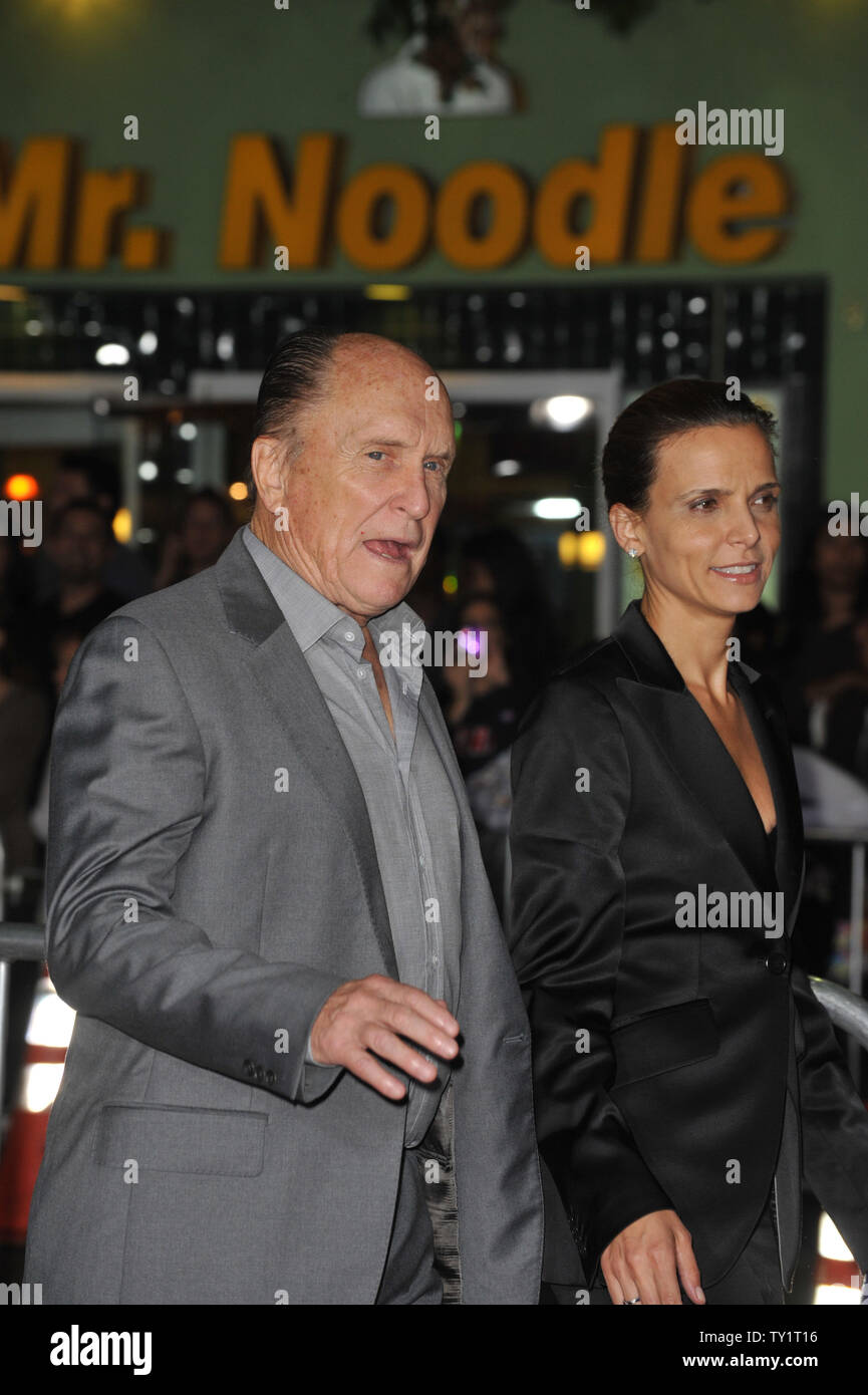 Robert duvall with his wife Banque de photographies et d’images à haute ...