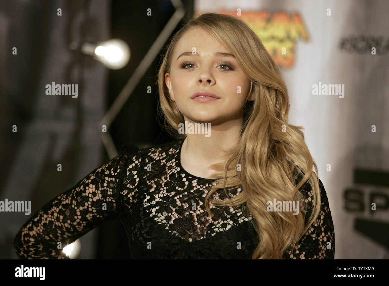L'actrice Chloe Moretz arrive pour Spike TV's Scream Awards à Universal ...