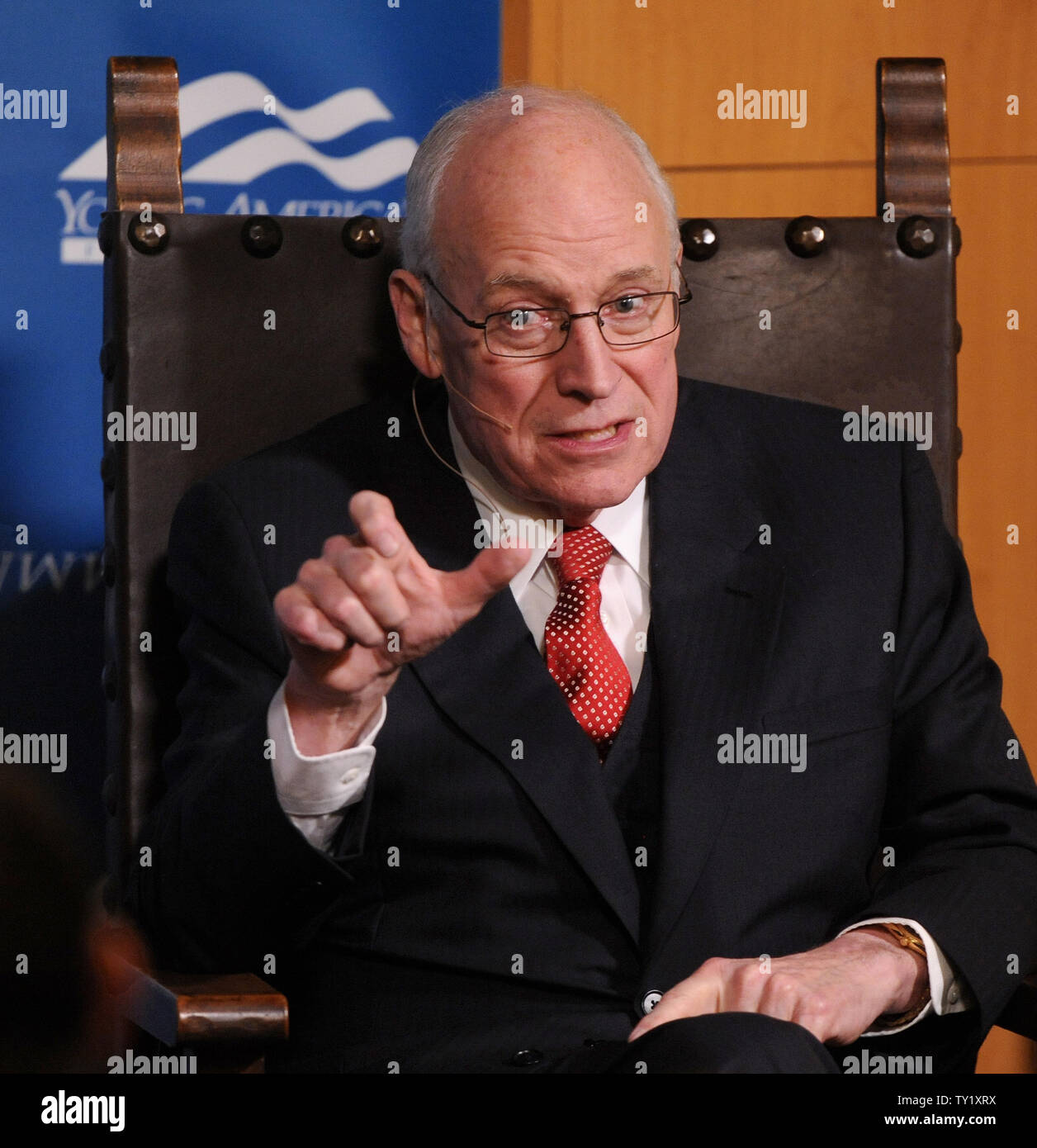 Ancien Vice-président Dick Cheney parle lors d'un événement commémorant ...