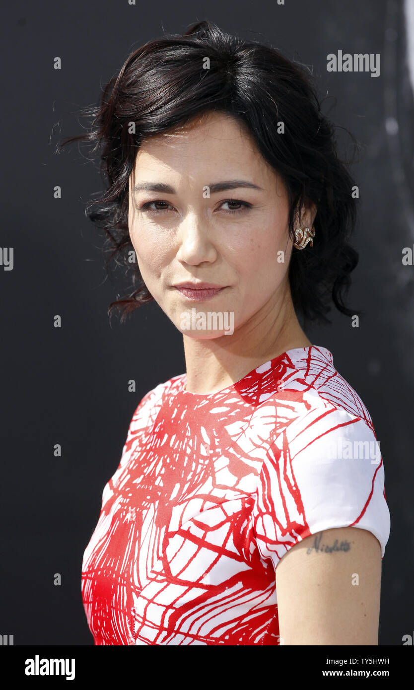 Sandrine Holt acteur assiste à la première de the motion picture ...