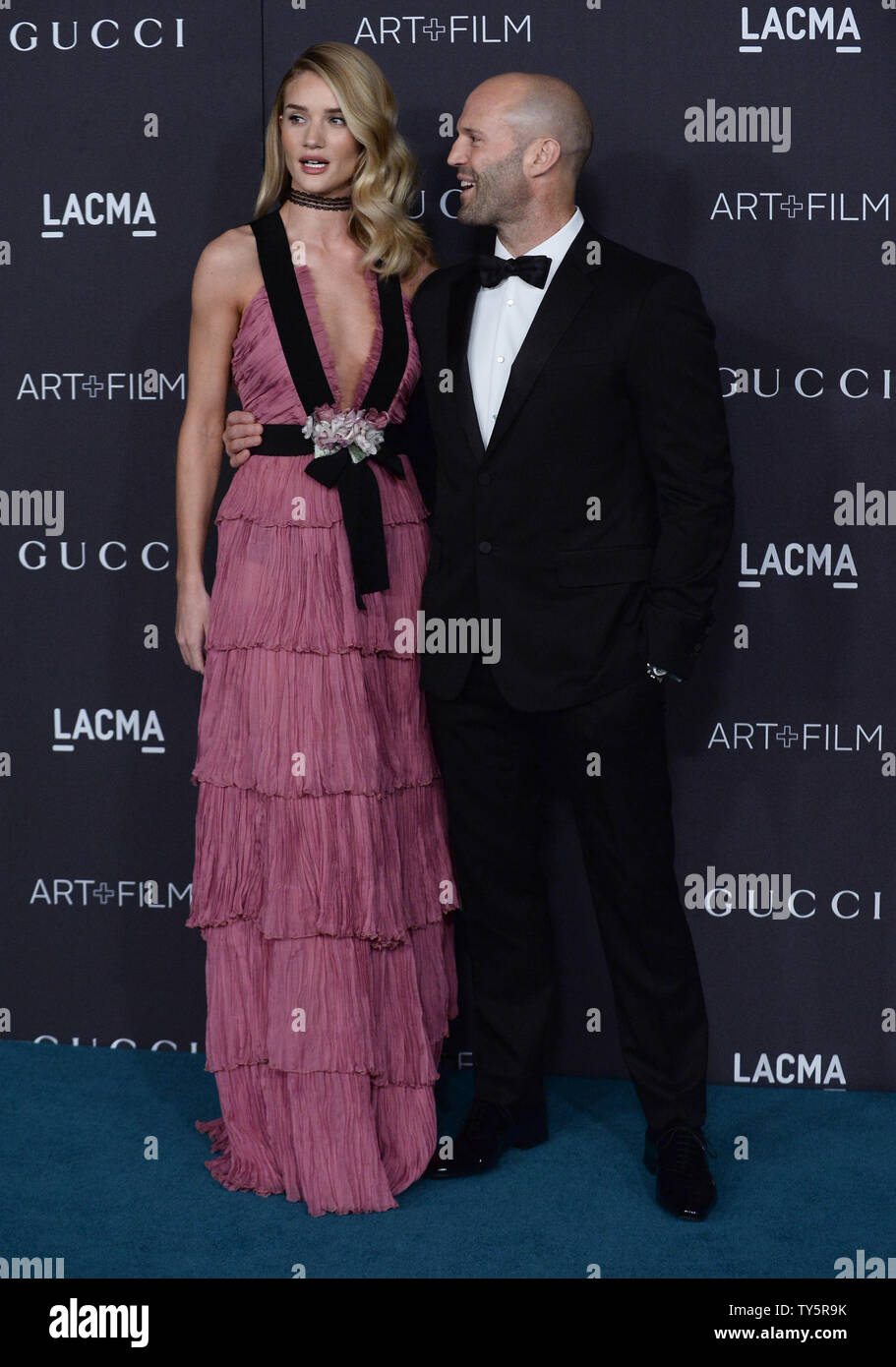 Rosie huntington whiteley et l'acteur jason statham Banque d'image et ...