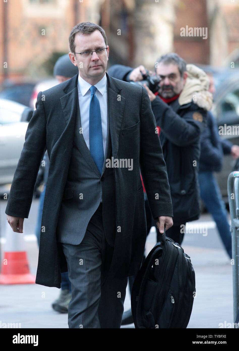 Andy coulson arrive au tribunal d'instance de westminster Banque de ...