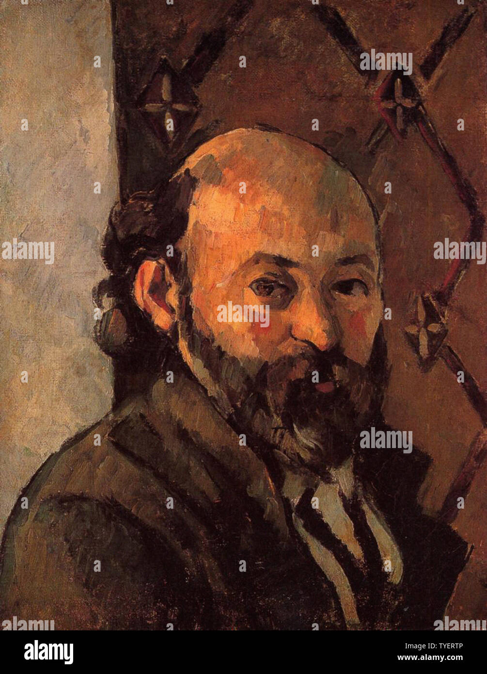 Cezanne self portrait Banque de photographies et d’images à haute ...