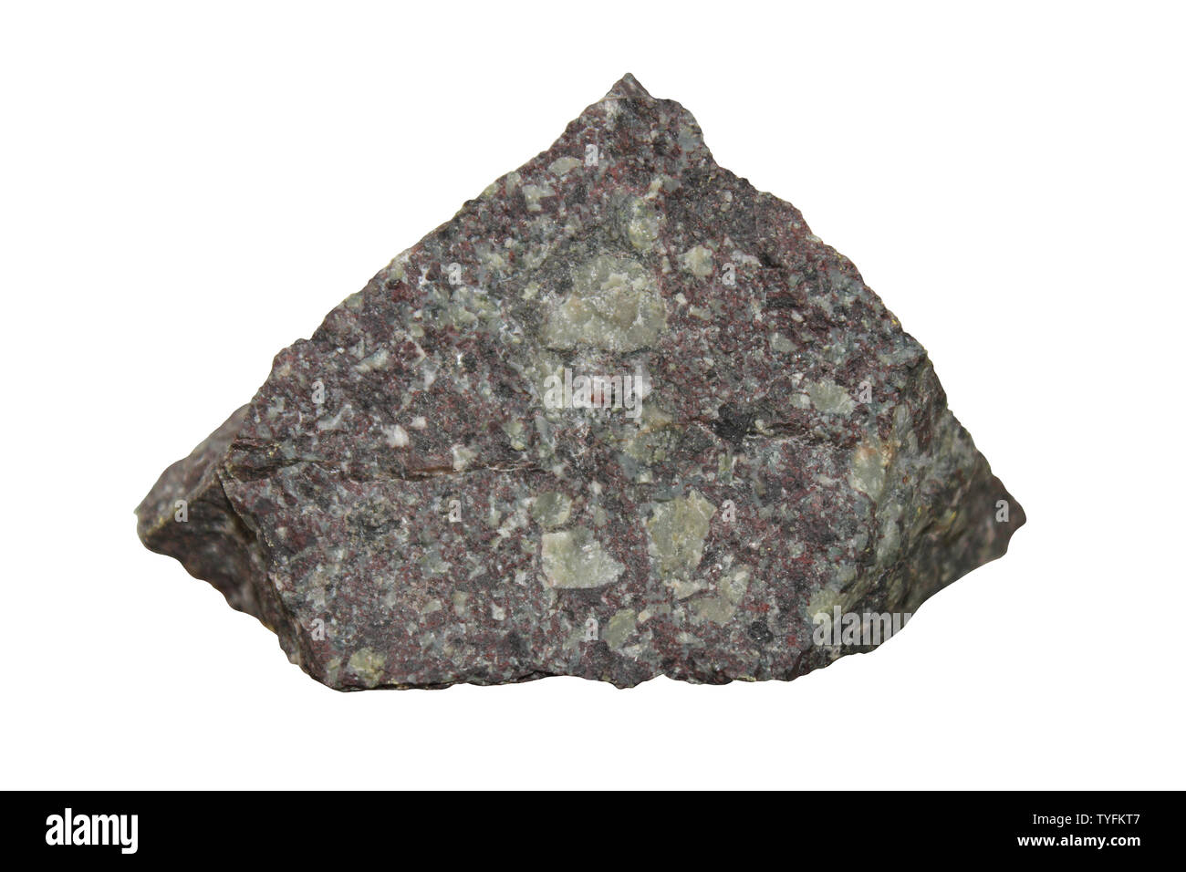 Le feldspath plagioclase en Basalt Photo Stock - Alamy