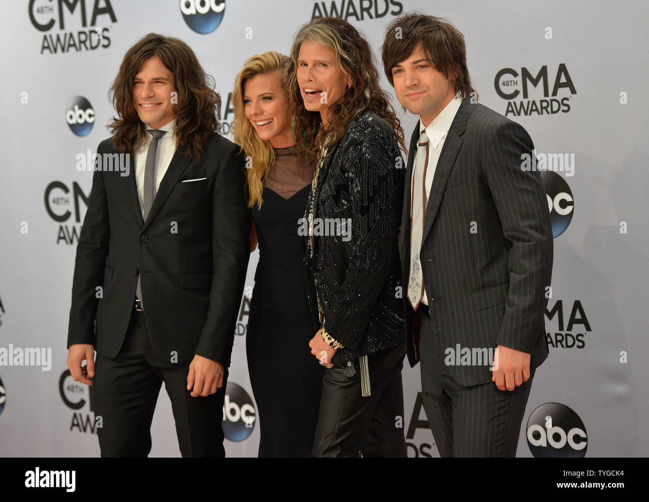 Le groupe perry pose Banque de photographies et d’images à haute ...