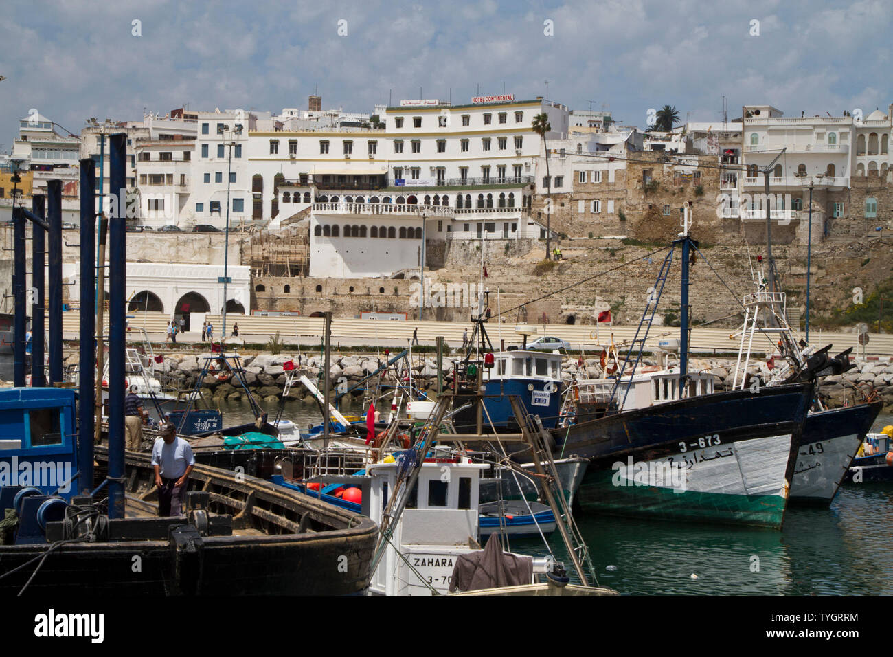 Tanger morocco hotel continental Banque de photographies et d’images à ...
