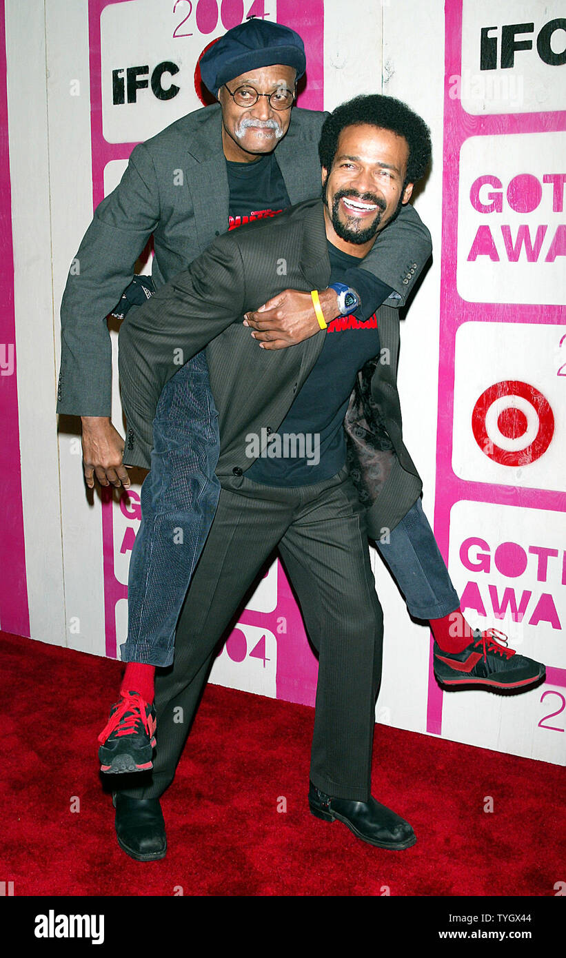 Melvin van peebles et mario van peebles Banque de photographies et d ...