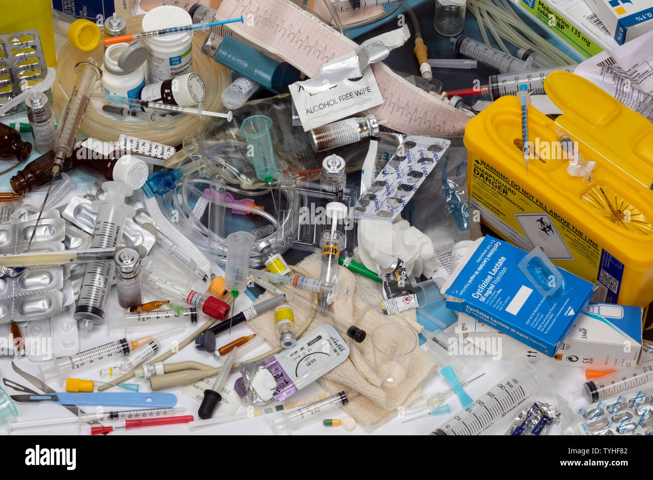 - Élimination des déchets médicaux de certaines des nombreuses ...