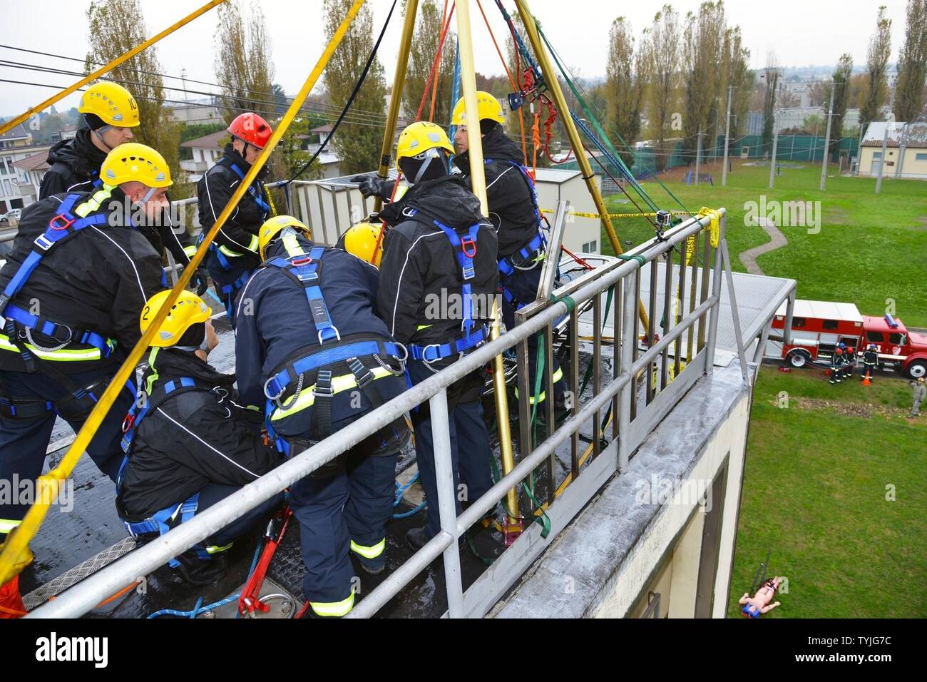 Dod technical rope rescue 1 Banque de photographies et d’images à haute ...