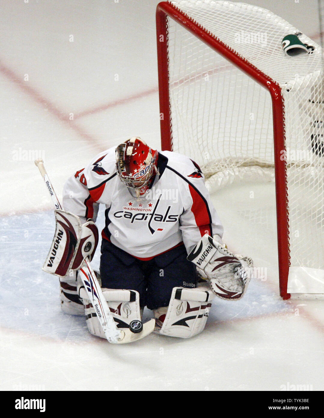 Les Capitals de Washington Simeon Varlamov a fait enregistrer dans la ...