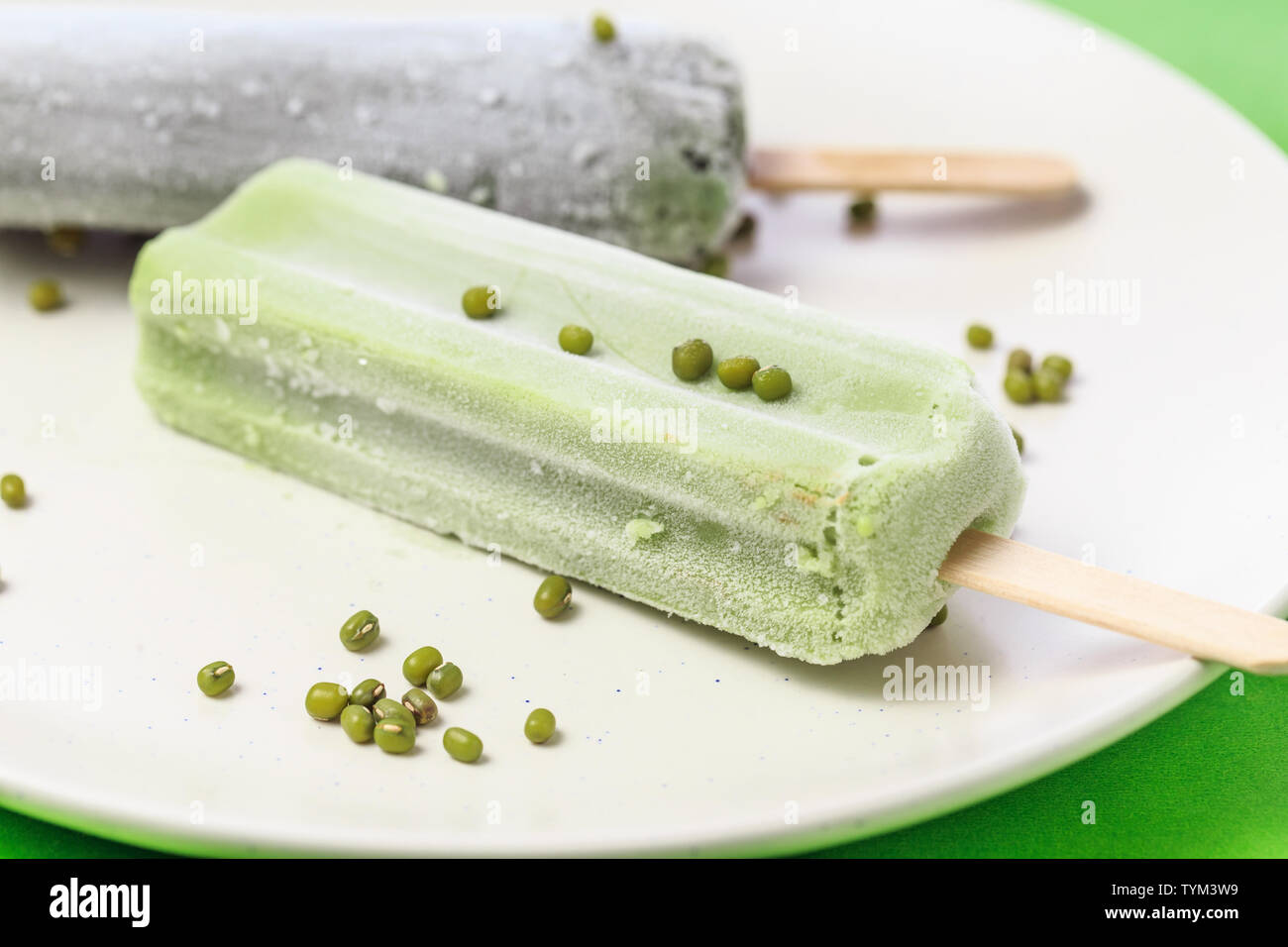 Glace aux haricots Banque de photographies et d’images à haute ...