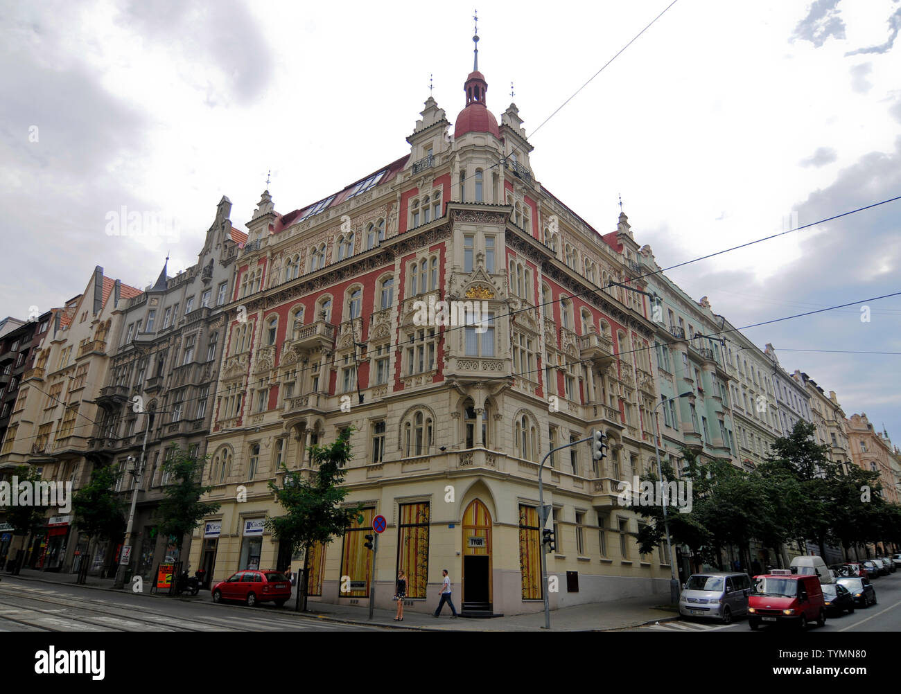 Architecture art nouveau prague Banque de photographies et d’images à ...