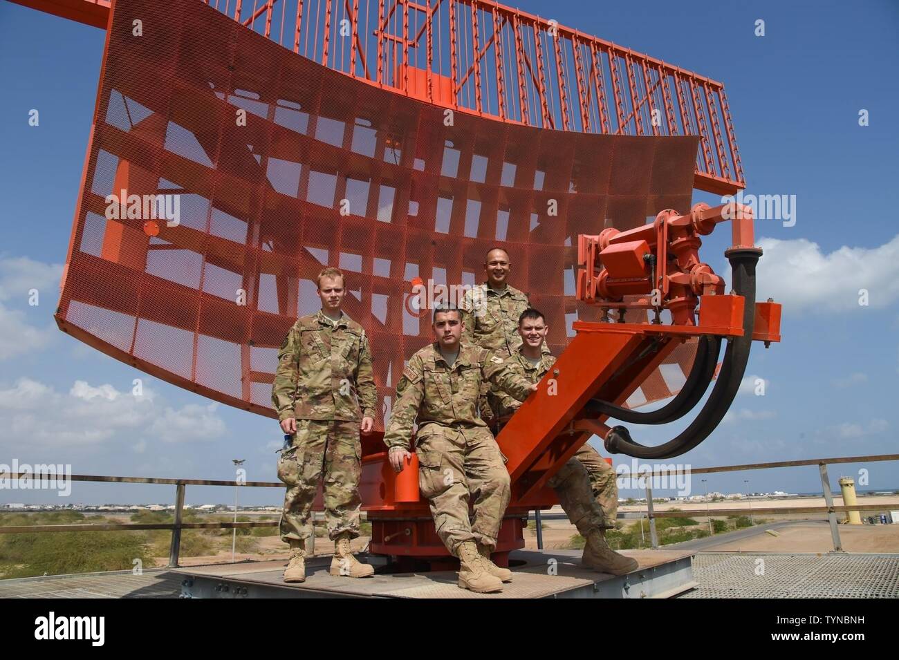 726th expeditionary air base squadron ground radar systems Banque de ...