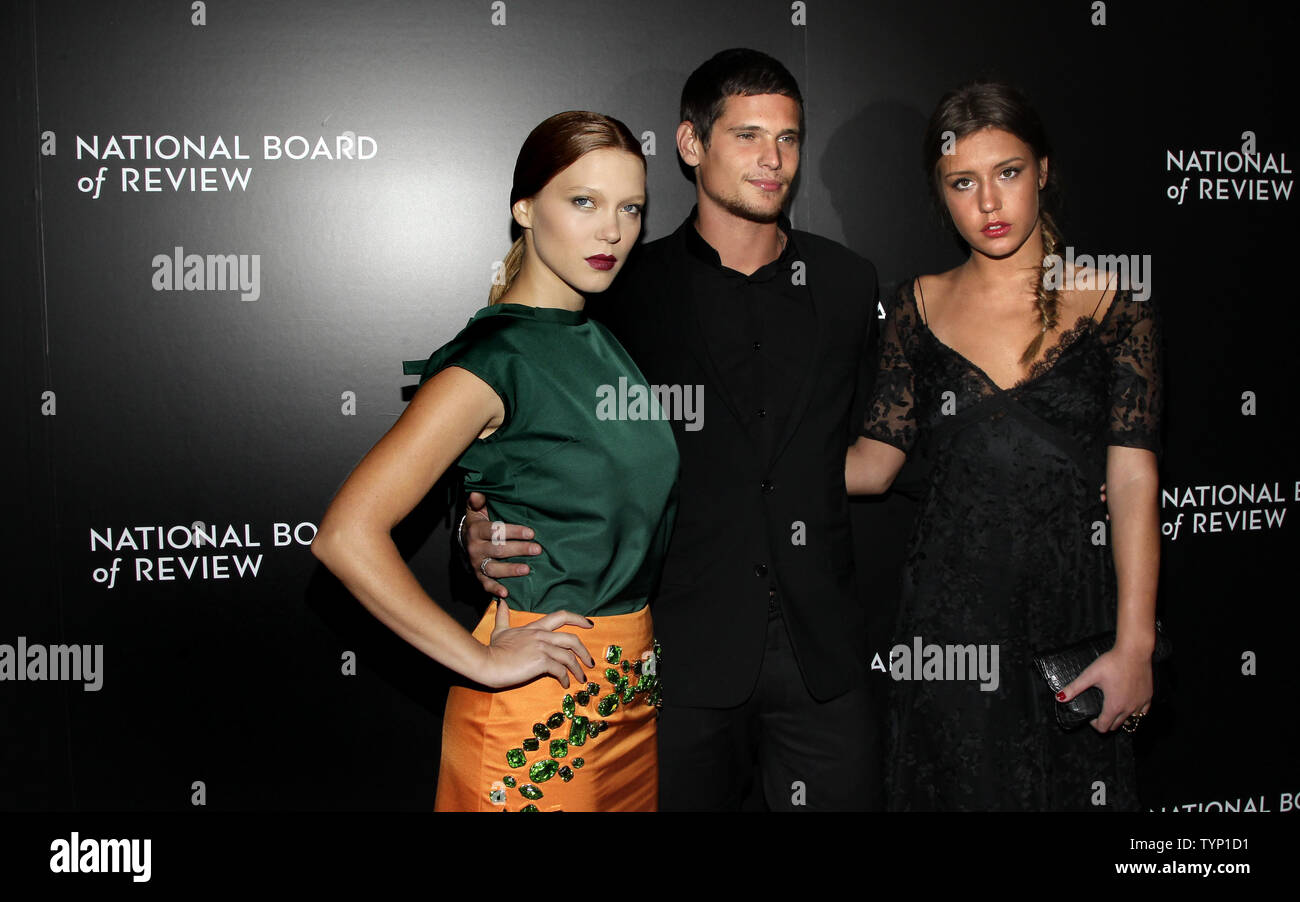 Lea Seydoux, Jeremie Laheurte, et Adèle Exarchopoulos arrivent sur le ...