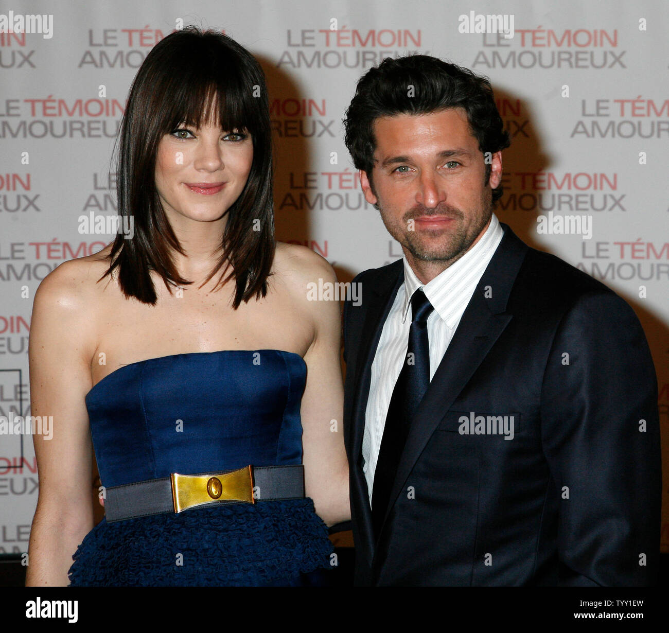 L'actrice Michelle Monaghan et l'acteur Patrick Dempsey arrivent à la première de leur film ...