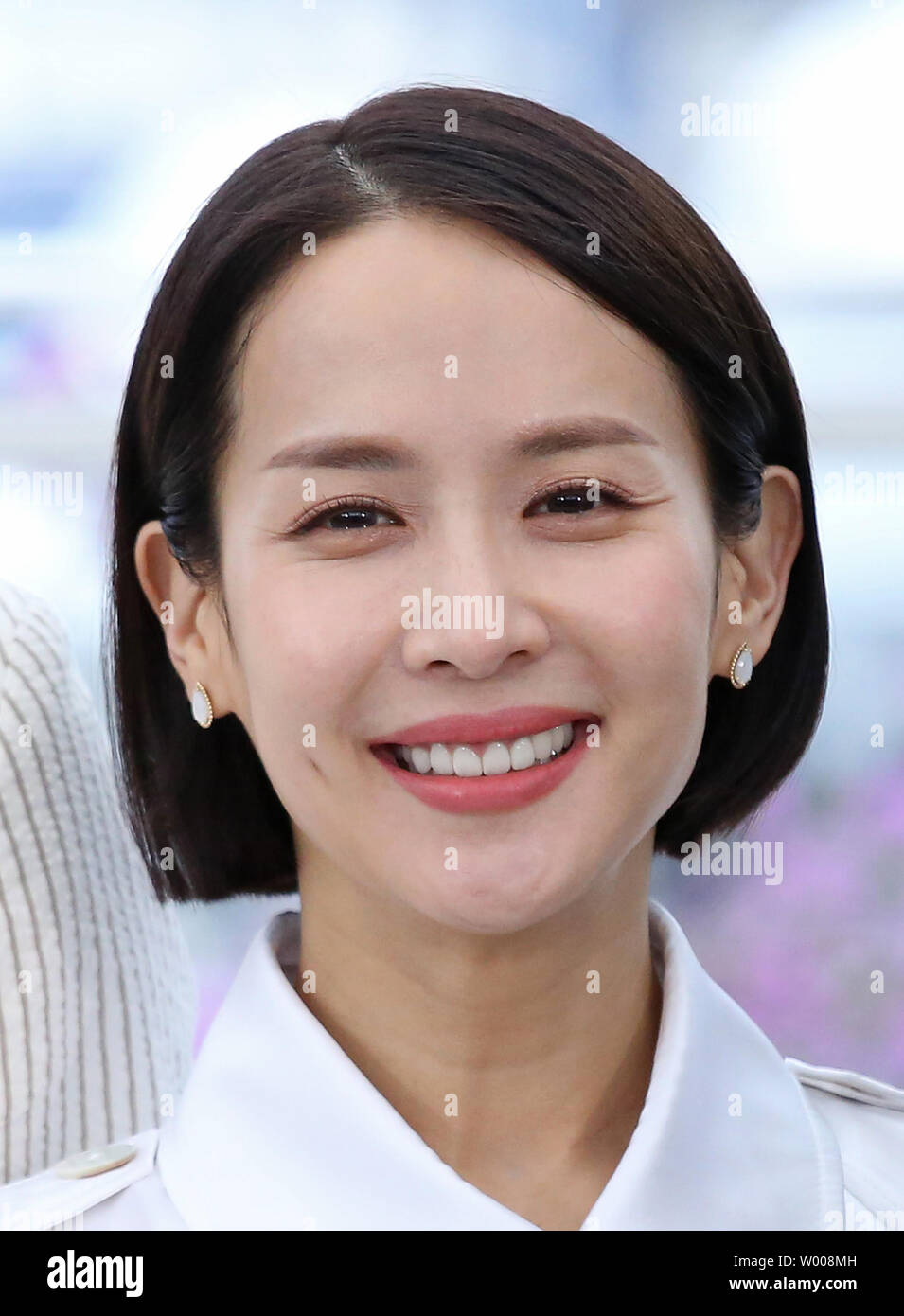 Cho Yeo-Jeong arrive à un photocall pour le film 'parasite' au cours de ...