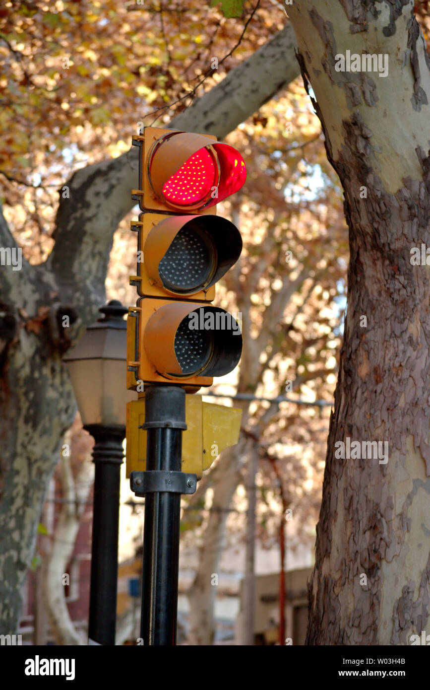 Signalisation lumineuse en couleur Banque de photographies et d’images ...