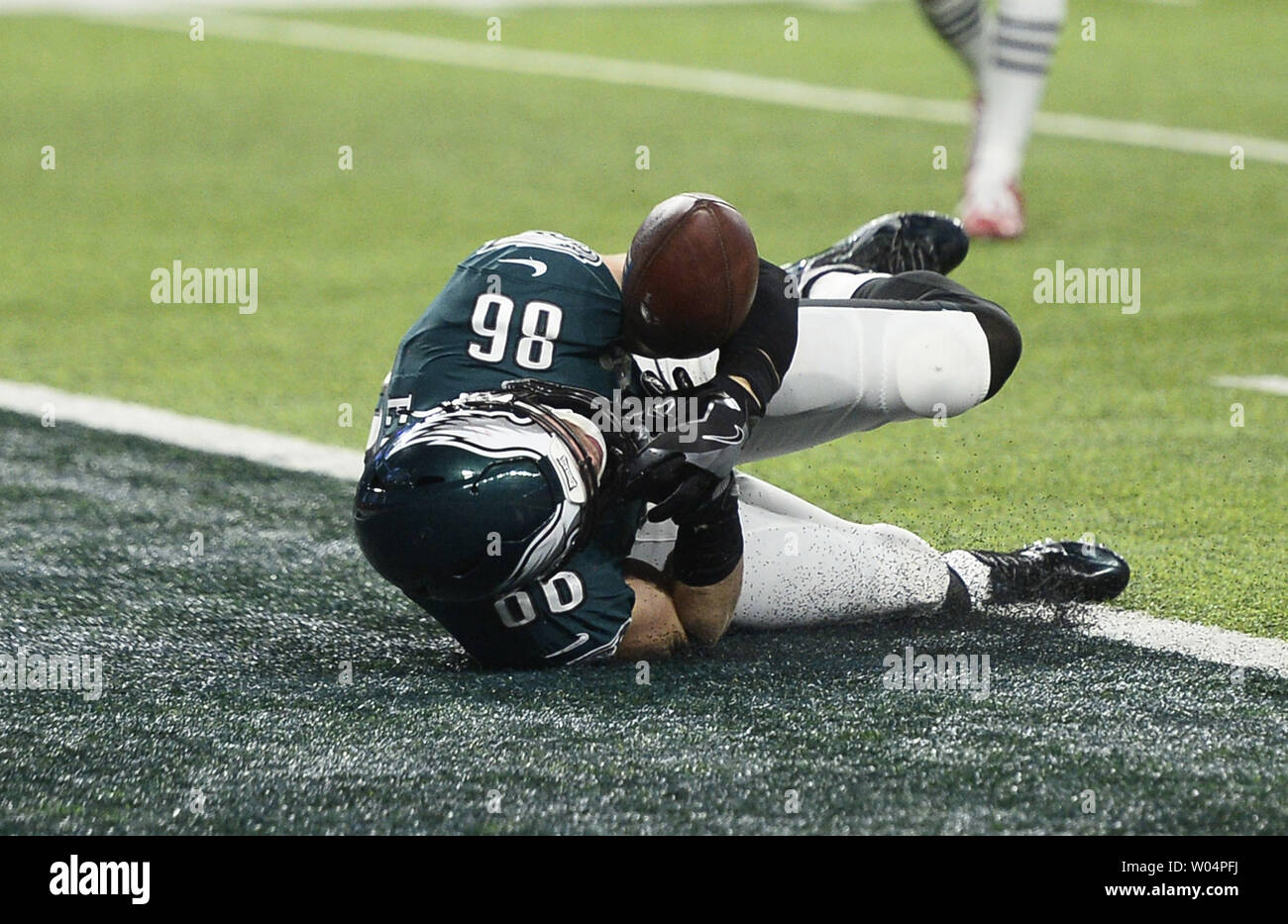 Philadelphia Eagles tight end Zach Ertz (86) imbroglios un 11 verges ...