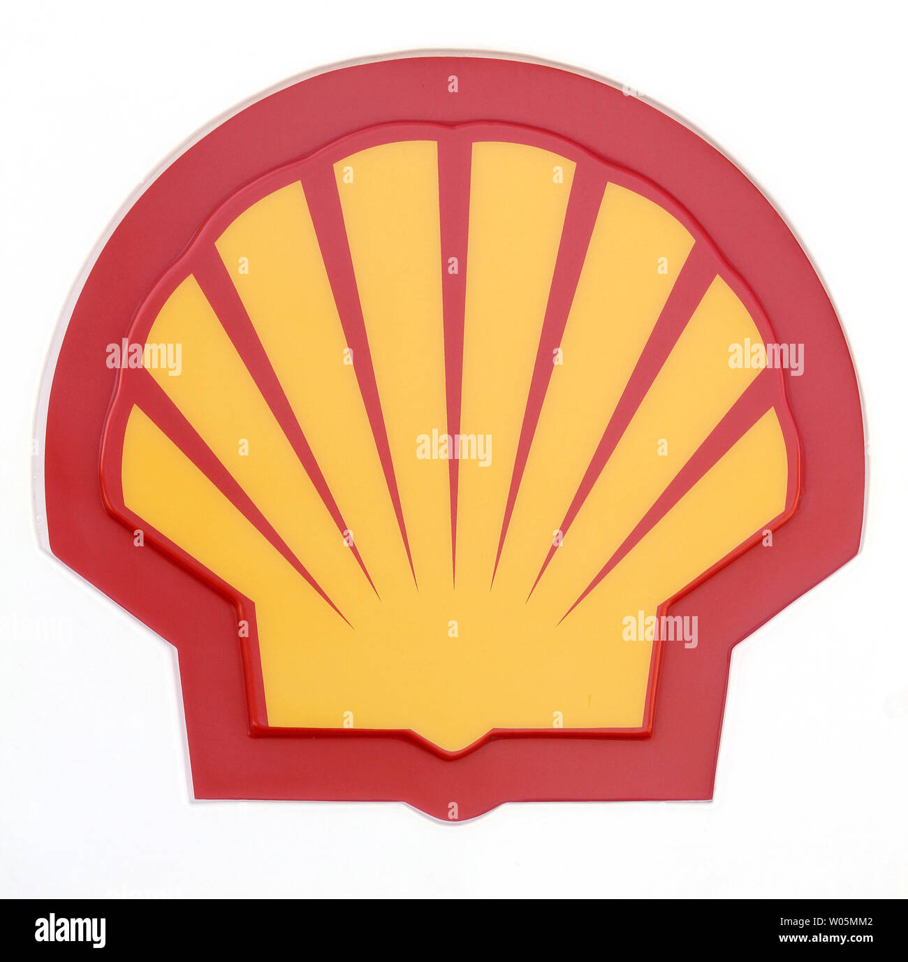 Logo de la station service Banque d'images détourées - Alamy