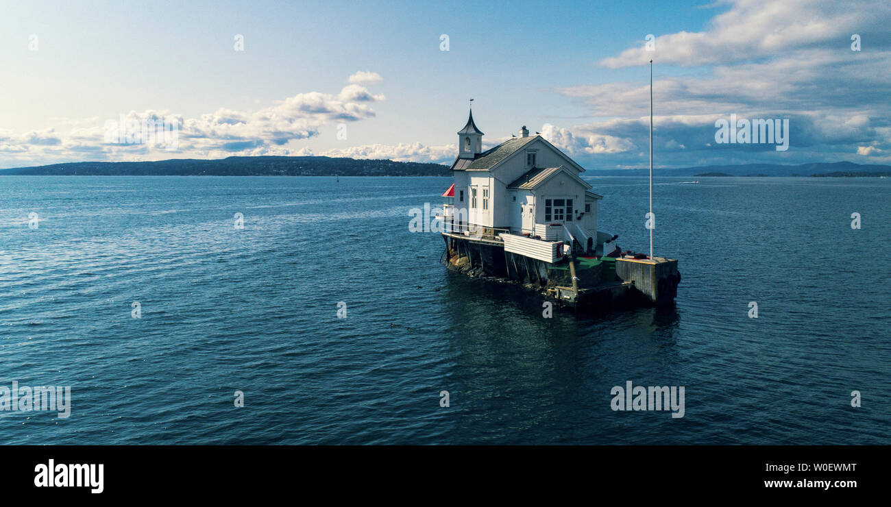 Restaurant Dyna Fyr Banque d'image et photos - Alamy