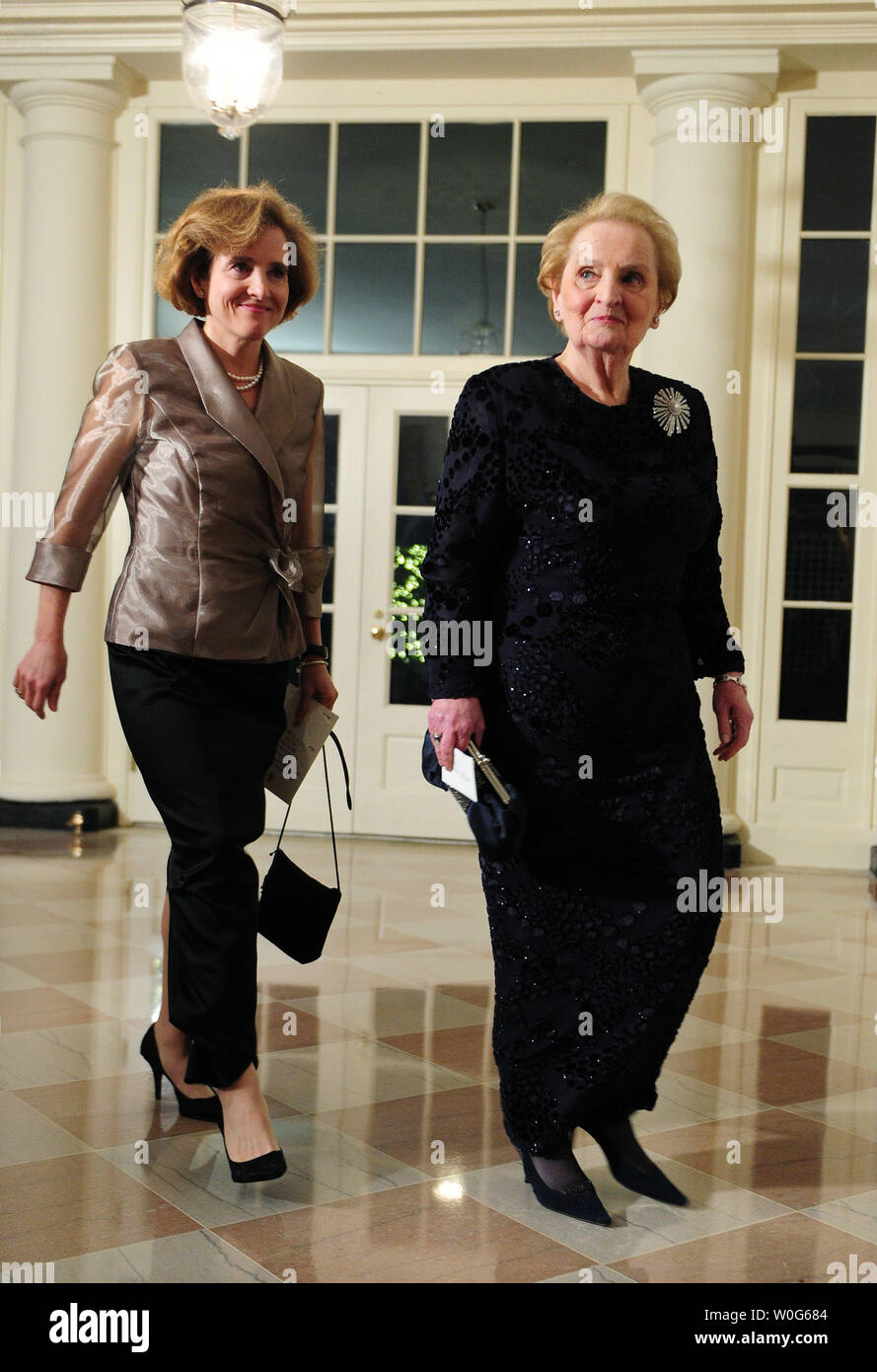 L'ancien secrétaire d'Etat Madeleine Albright et Alice Albright ...