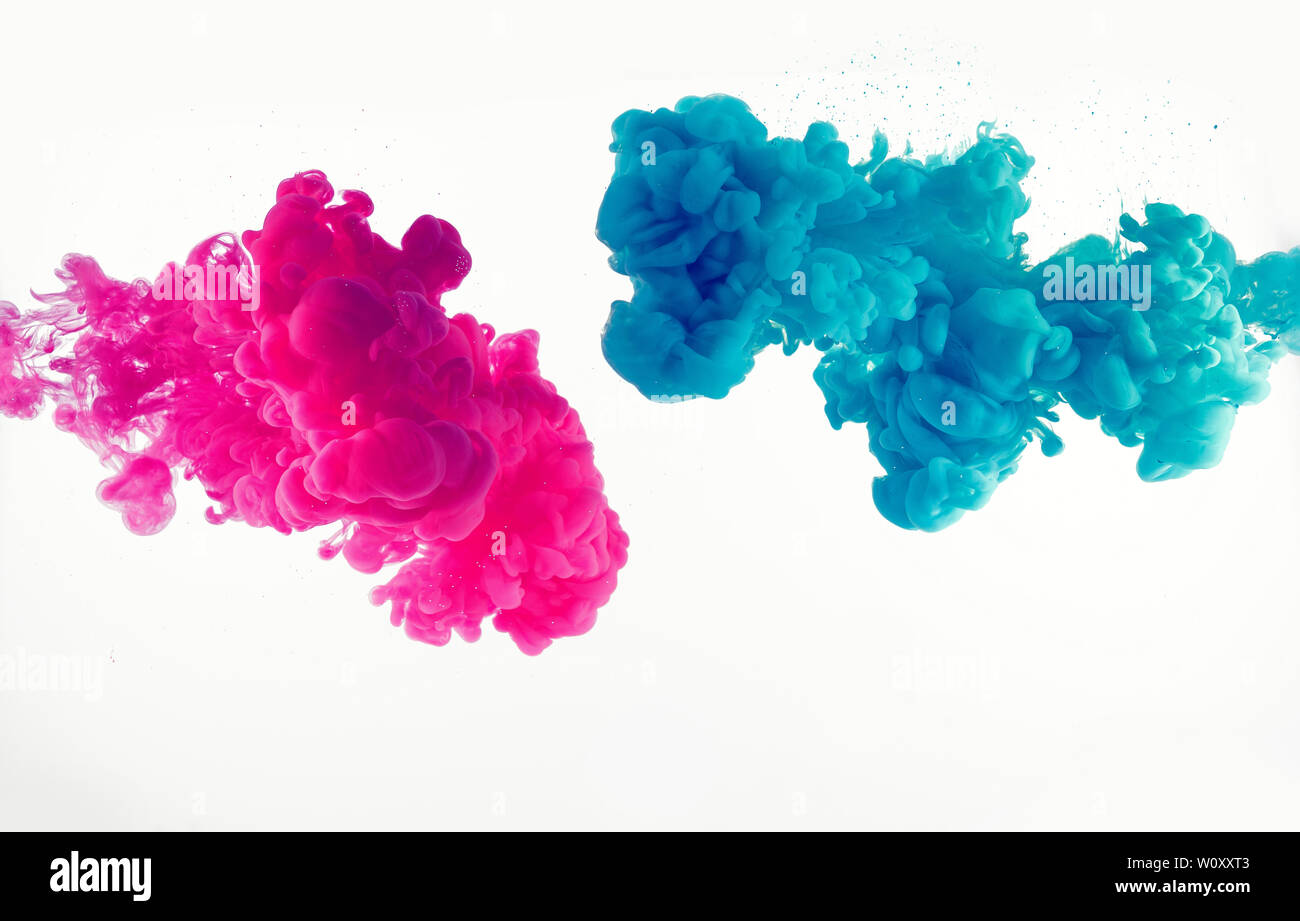 Explosion De Couleur Splash De Peinture Banque d'image et photos - Alamy