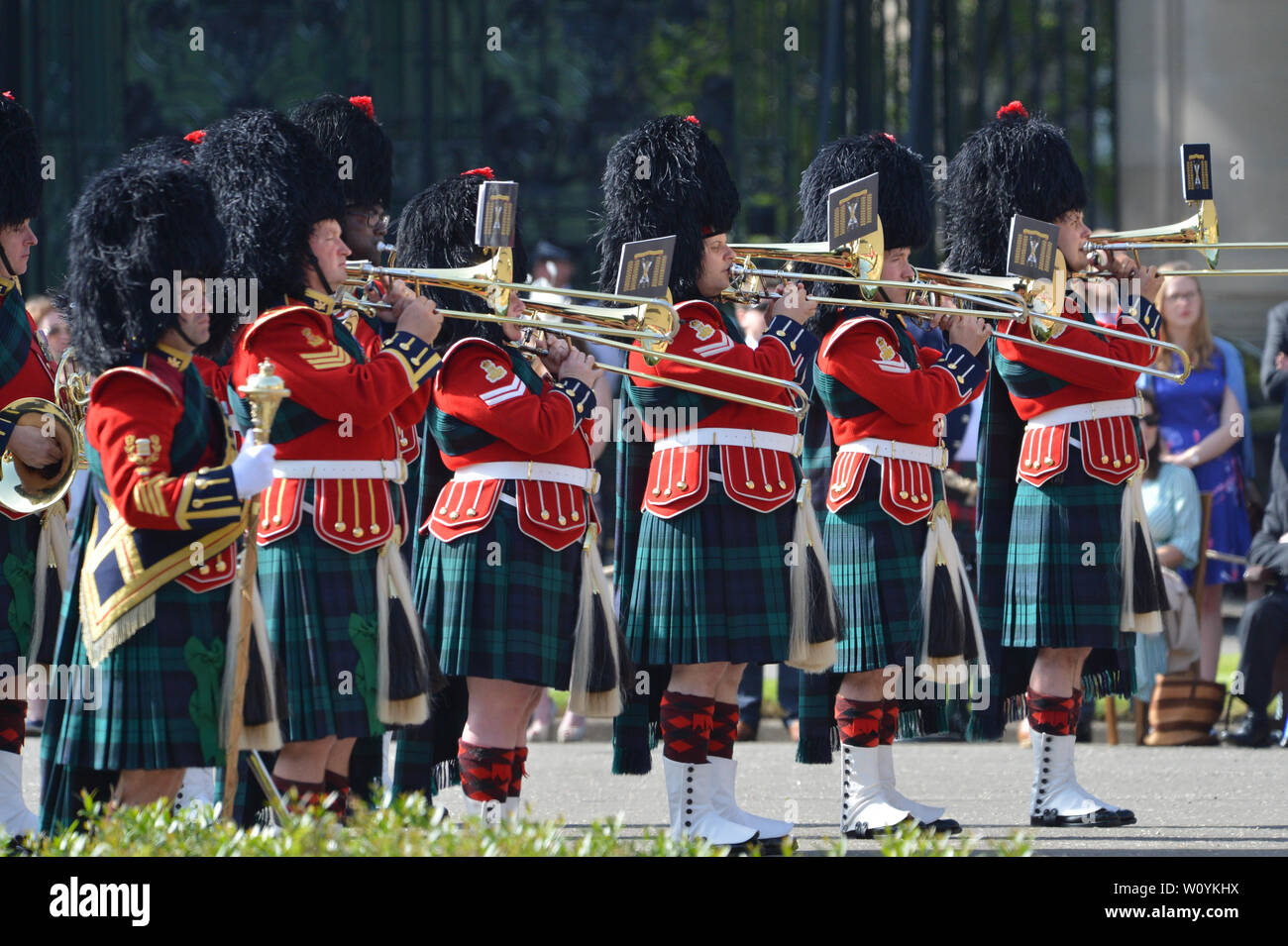 Scots guards regiment Banque de photographies et d’images à haute ...