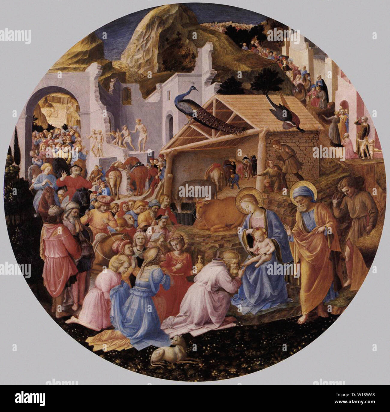 Adoration des mages fra angelico Banque de photographies et d’images à haute résolution - Alamy