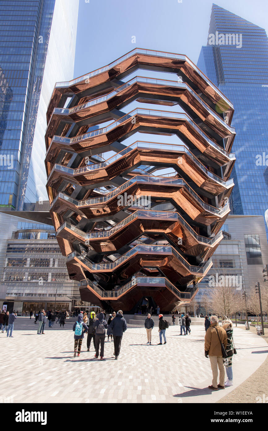 Hudson yards public square Banque de photographies et d’images à haute ...
