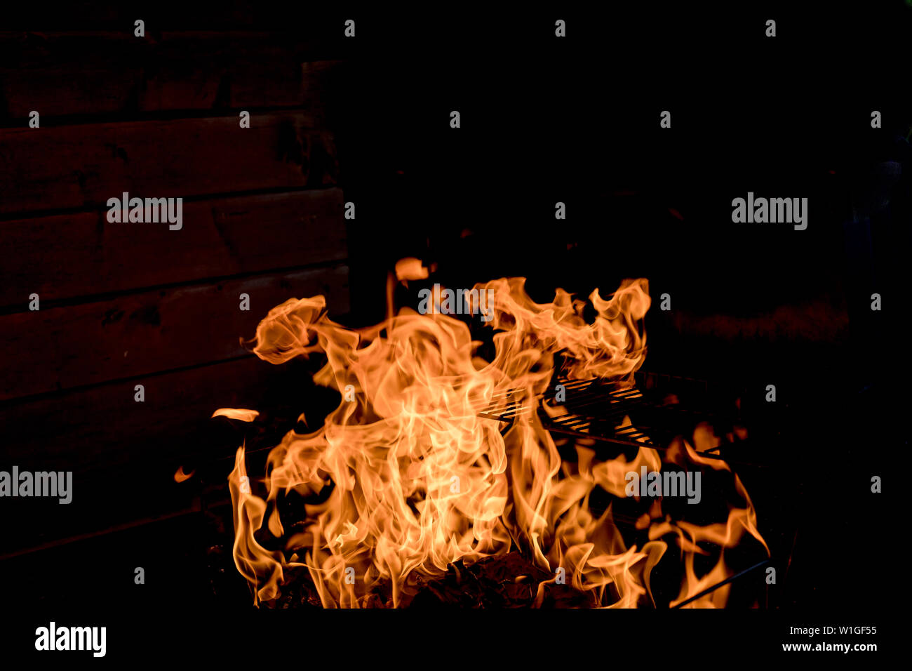 Texture De Flamme Banque d'image et photos - Alamy