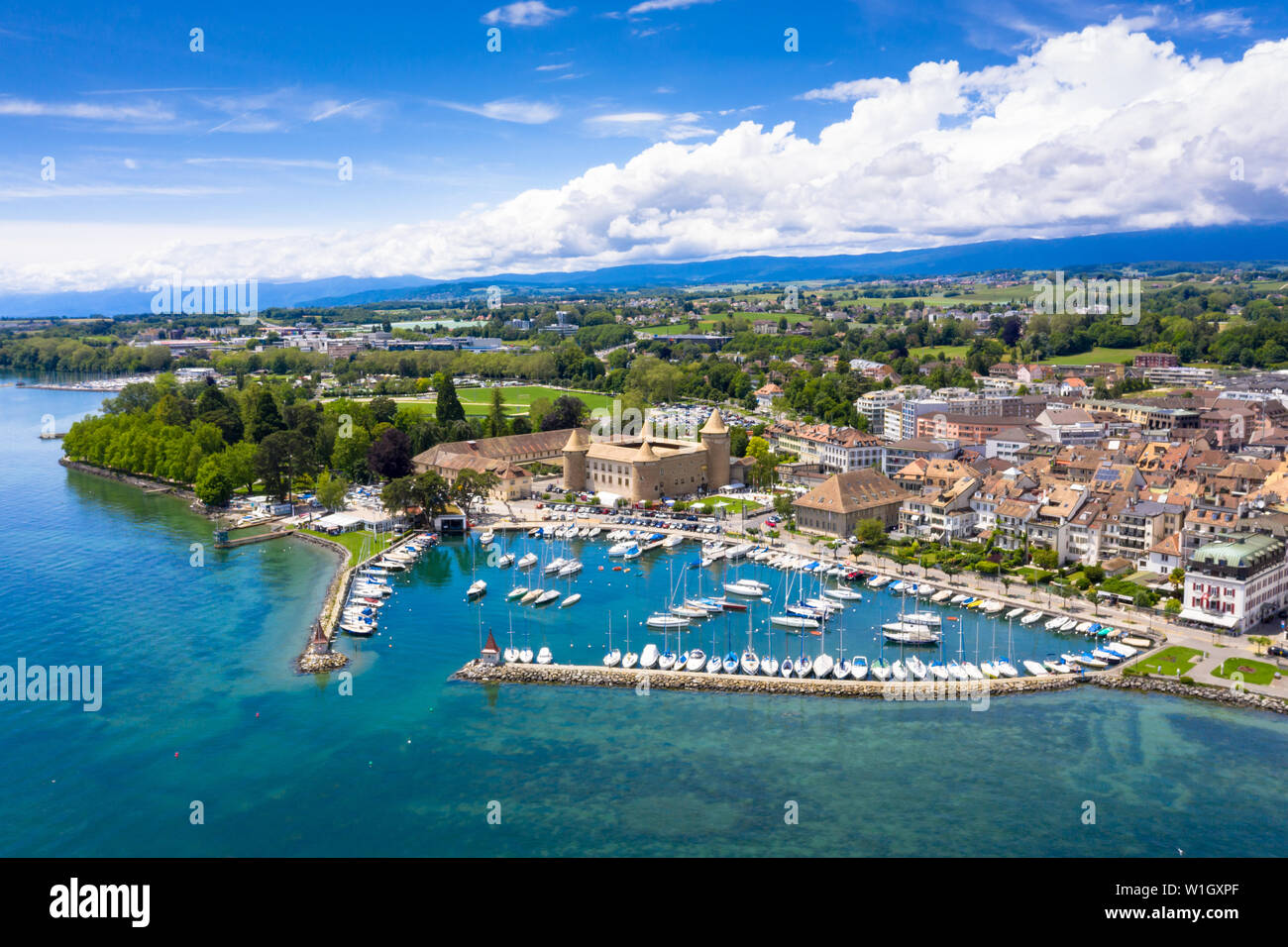Morges castle Banque de photographies et d’images à haute résolution ...