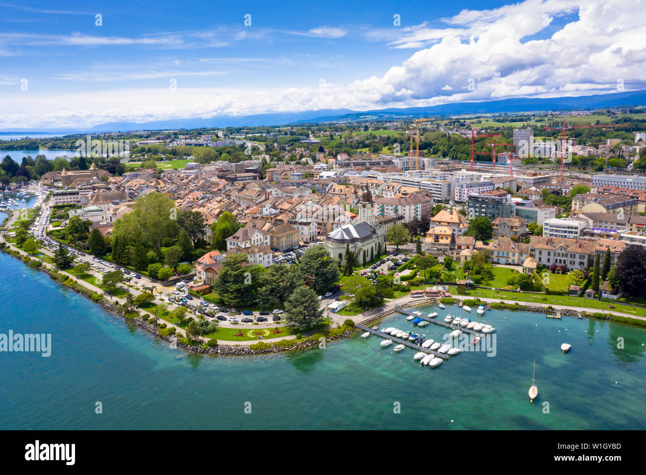 Morges castle Banque de photographies et d’images à haute résolution ...