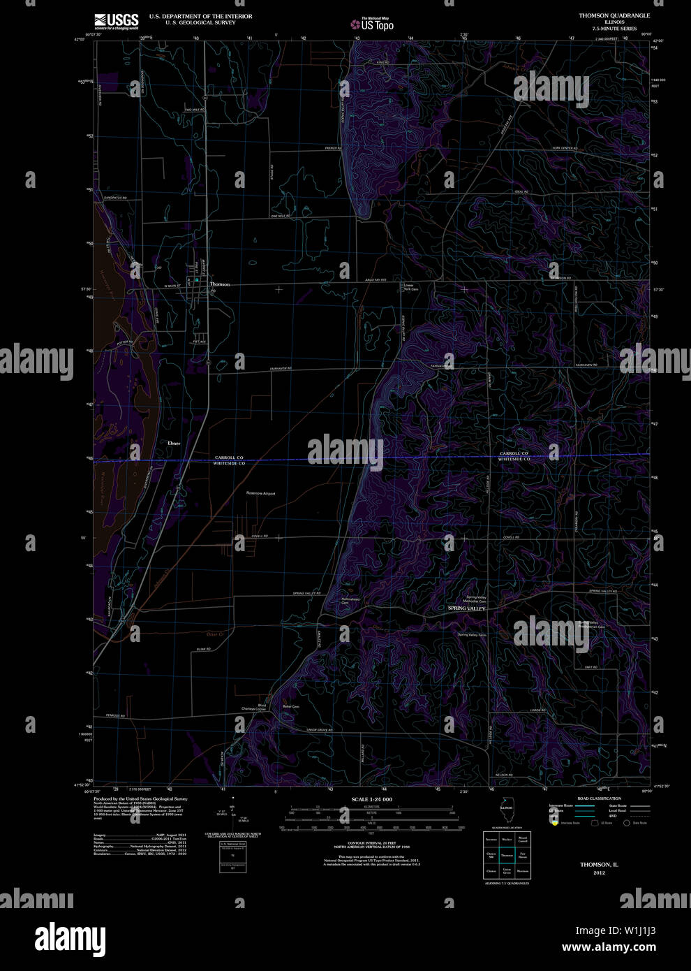 Thomson map Banque de photographies et d’images à haute résolution - Alamy
