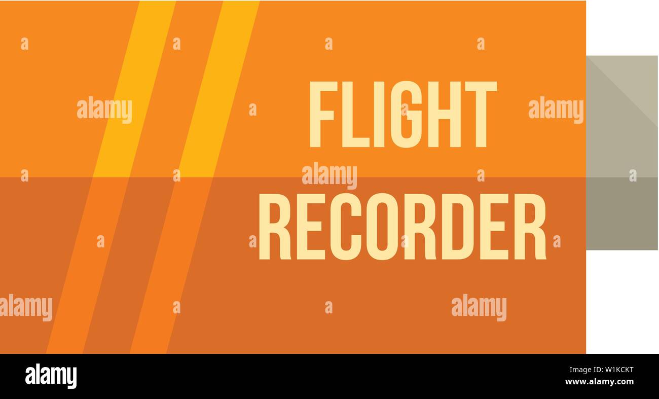 Flight data recorder Banque d'images vectorielles - Alamy