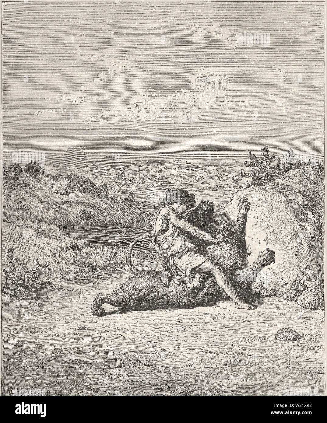 Gustave dore lion Banque de photographies et d’images à haute ...