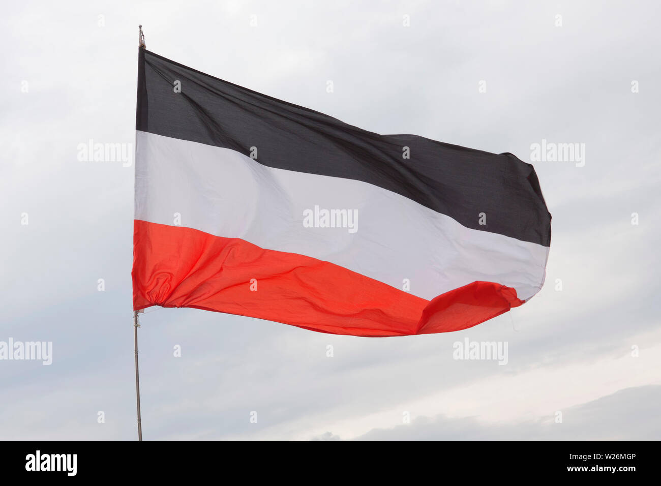 Le drapeau du Reich, d'un drapeau de la Confédération d'Allemagne du ...