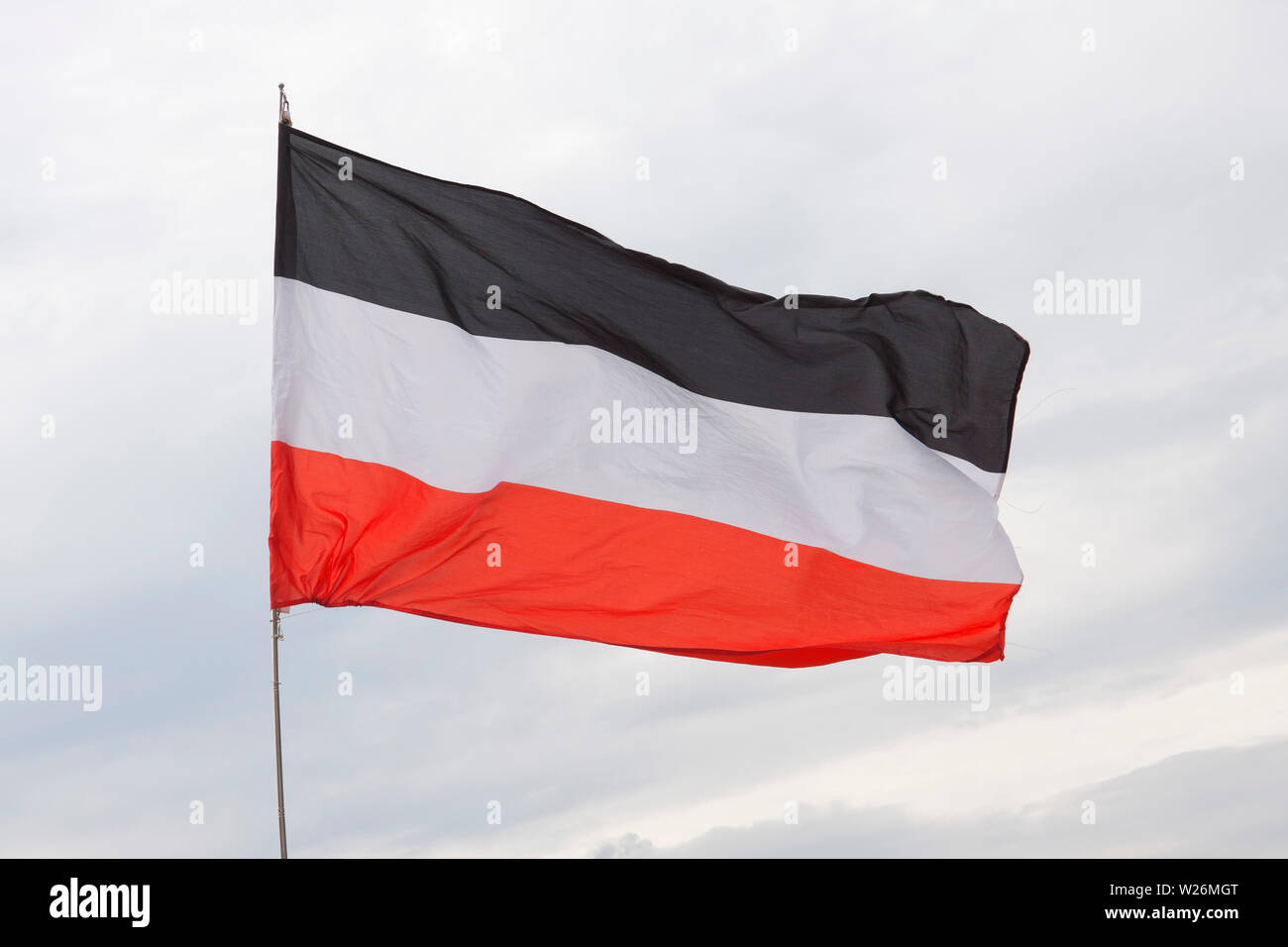 Le drapeau du Reich, d'un drapeau de la Confédération d'Allemagne du ...