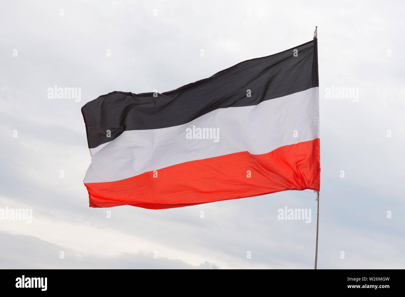 Le drapeau du Reich, d'un drapeau de la Confédération d'Allemagne du ...