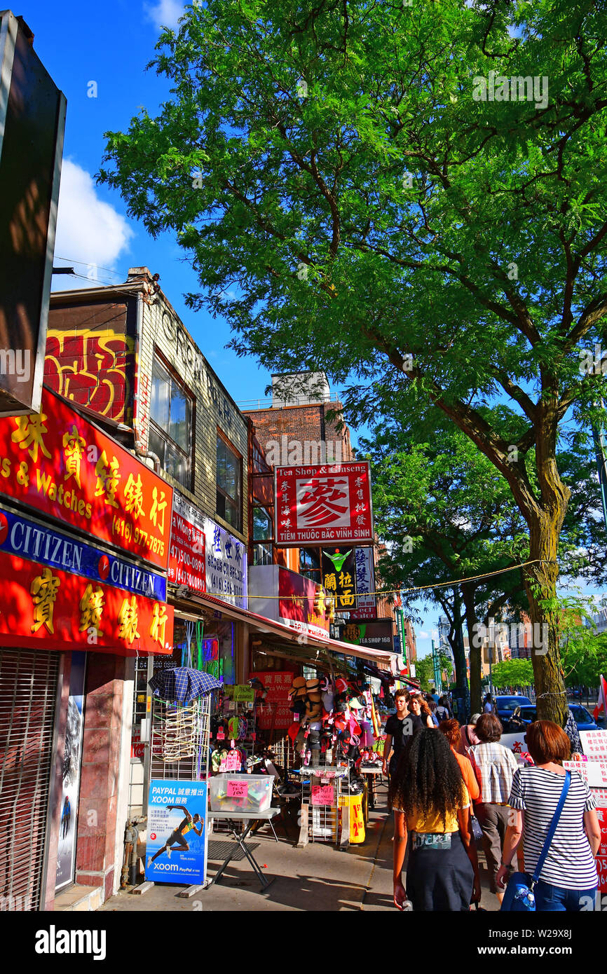Toronto chinatown Banque de photographies et d’images à haute ...